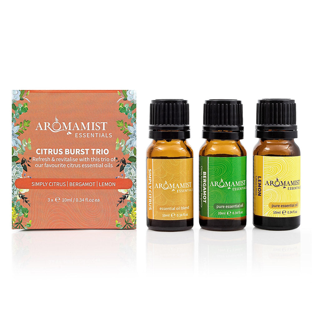 Citrus Burst Trio (Simply Citrus Blend, Bergamot, Lemon) – Aromamatic ...