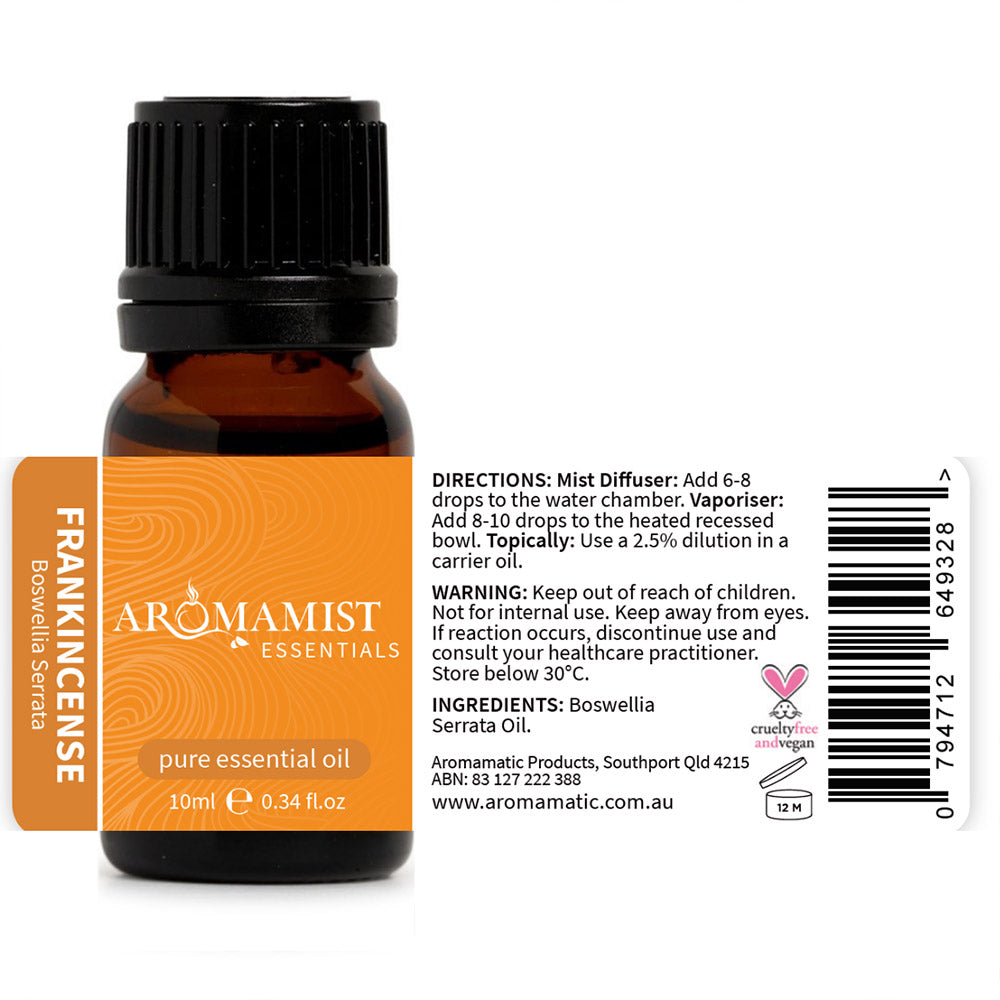 Frankincense Pure Essential Oil 10ml – Aromamatic Products